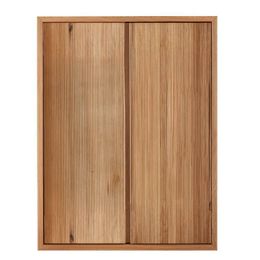 Pharao24.de Wandschrank Massivholzschrank in modernem Design mit Drehtüren