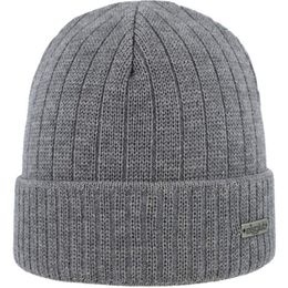 EISGLUT Milang Merino Beanie Herren - grau - Gr. Einheitsgröße - Merinowolle
