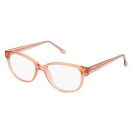 Fielmann MC 588 CL Brille Damen | Fassung: Vollrand, Oval, Rose Transparent