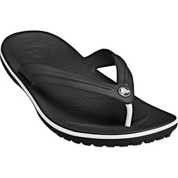Crocs Crocband Flip Unisex Sandalen schwarz 38-39 - Herrenschuhe