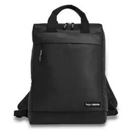 Pepe Jeans f&uuml;r Herren. PM0300014 Glen Rucksack schwarz (OSFA), L&auml;ssig, Polyamid