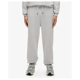 Superdry f&uuml;r Herren. M7011421A Jogger Blank Graue Hose in &Uuml;bergr&ouml;&szlig;e (XL), L&auml;ssig, Baumwolle
