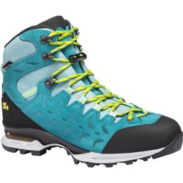Hanwag Makra Trek GTX Damen Wanderstiefel türkis 5,5 - Damenschuhe