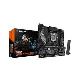 Gigabyte B760M GAMING X WIFI6E GEN5, Mainboard schwarz