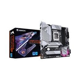 Gigabyte B760M AORUS ELITE WIFI6E GEN5, Mainboard wei&szlig;