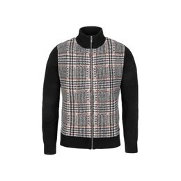 K by KARL LAGERFELD Karl Lagerfeld Strickjacke ' 655032 ' Herren Gr&ouml;&szlig;e XXL braun / schwarz / wei&szlig;