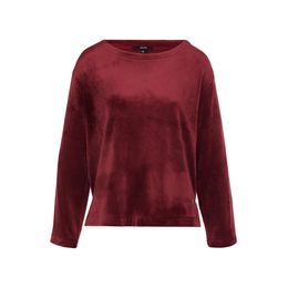 JOOP! Longsleeve ' Velvet Oversized ' Damen Gr&ouml;&szlig;e L dunkelrot