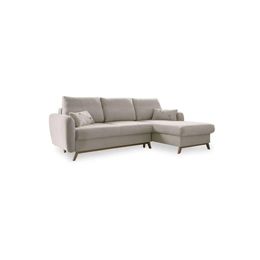 Miuform Ecksofa mit Schlaffunktion Scandic Lagom beige Ma&szlig;e (cm): B: 235 H: 90 &raquo; M&ouml;bel Kraft