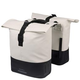 Basil Gepäckträger- Fahrradtasche "Cove MIK", weiß