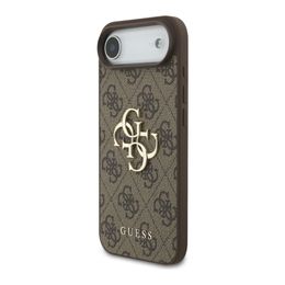 Guess Apple iPhone 17 Air 4G Big Logo Schutzhülle Case Cover Braun