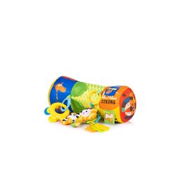 Chipolino Babykissenrolle Spielkissen, Kissenspielzeug, Bei&szlig;ringe, Greiflinge gr&uuml;n