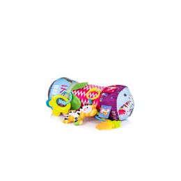 Chipolino Babykissenrolle Spielkissen, Kissenspielzeug, Bei&szlig;ringe, Greiflinge pink
