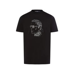 K by KARL LAGERFELD Karl Lagerfeld T-Shirt Herren Gr&ouml;&szlig;e S schwarz