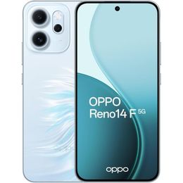 OPPO Electronics Oppo Reno14 F 256GB - Blau - Ohne Vertrag