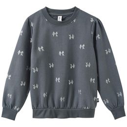 Yigga M&auml;dchen Sweatshirt mit Glitzer-Print