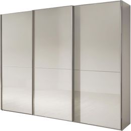 Schwebetürenschrank Wiemann, B:279cm H:236cm T:67cmchampagner, dekor, Schränke, "Phoenix, Made in Germany, modernes Design, Highlight, Blickfang",