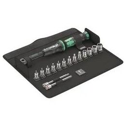 Wera Bicycle Set Torque 1 - 16tlg. Click-Torque A5 in textiler Box mit N&uuml;ssen - 004180