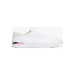 Tommy Hilfiger Shoes Leder-Sneakers in Weiß - 38% | Größe 45 | Herrensneakers