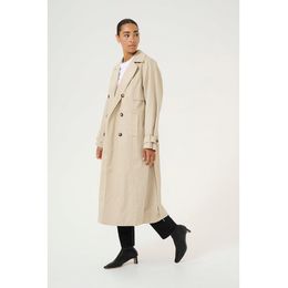 Kaffe Trenchcoat "Patricia" in Beige - 63% | Größe 42 | Damenjacken