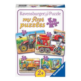 Ravensburger 20tlg. Puzzle "Bei der Arbeit" - ab 2 Jahren - 23% | Gesellschaftsspiele
