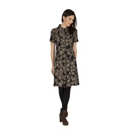 Aller Simplement Kleid in Schwarz/ Taupe - 82% | Größe 40/42 | Damen-kleider