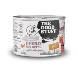 The Goodstuff Adult Pferd & Apfel Katzen-Nassfutter getreidefrei 6x200g