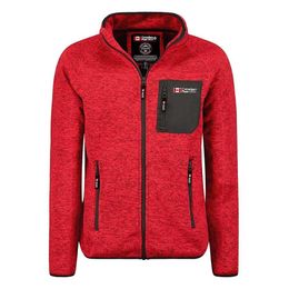 Canadian Peak Fleecejacke "Titleak" in Rot - 68% | Größe S | Herren-pullover-sport
