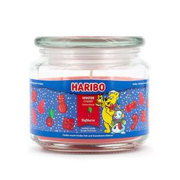 Haribo Duftkerze "Haribo Winter Fun" in Rot - 300 g - 11% | Kerzen-vasen