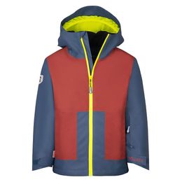 Trollkids Ski-/ Snowboardjacke "Rauland" in Blau/ Rot - 55% | Gr&ouml;&szlig;e 116 | Kinder-outdoor-jacken