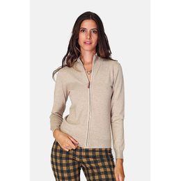ASSUILI Cardigan in Beige - 70% | Größe 38 | Damen-pullover-cardigans