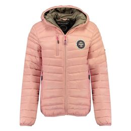 Geographical Norway Steppjacke "Bambway" in Rosa - 75% | Größe M | Damenjacken