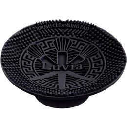 LUVIA COSMETICS Kosmetikpinsel-Set »Brush Cleansing Pad - Black« Design für wassersparende Reinigung; passt bequem in jede Hand. Black Effektive...
