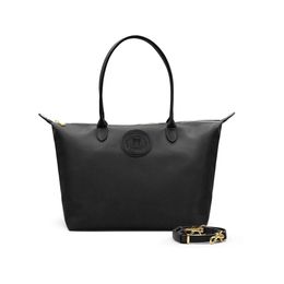 ATELIERS SAINT GERMAIN Leder-Shopper in Schwarz - (B)42 x (H)25 x (T)19 cm - 80% | Damen-taschen