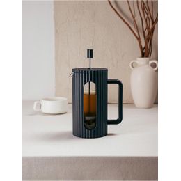 Homla French-Press-Kanne "Genua" in Schwarz - 1 l - 13% | Gedeckter-tisch