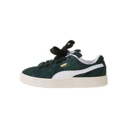Puma Leder-Sneakers in Grün/ Weiß - 58% | Größe 41 | Damen-sneakers
