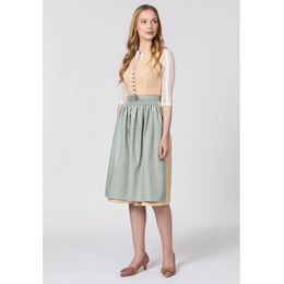 Stockerpoint Dirndl "Makena" in Gelb/ Mint - 53% | Größe 40 | Damen-dirndl