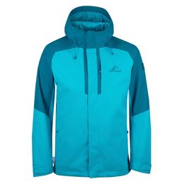 Westfjord Regenjacke "Reykjavik" in Türkis - 51% | Größe L | Herren-outdoorjacken