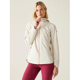 Regatta Regenjacke "Hamara IV" in Creme - 72% | Gr&ouml;&szlig;e 36 | Damen-outdoorjacken
