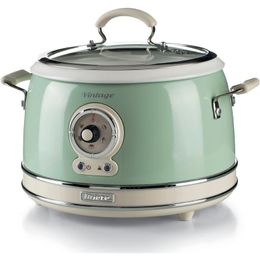 Ariete Multikocher »2904GR« Slowcooker/Reiskocher grün