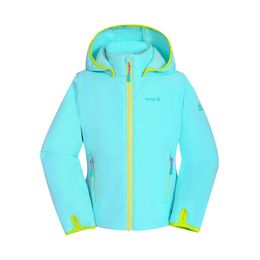 Kamik Softshelljacke "Faye" in T&uuml;rkis - 44% | Gr&ouml;&szlig;e 122 | Kinder-outdoor-jacken