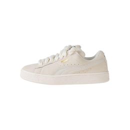 Puma Leder-Sneakers in Creme - 61% | Größe 39 | Damen-sneakers