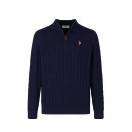 U.S. Polo Assn. Pullover in Dunkelblau - 25% | Gr&ouml;&szlig;e L | Herren-plussize