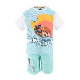 PAW PATROL 2tlg. Outfit "PAW PATROL" in Petrol/ Blau - 64% | Größe 116 | Kinder-oberteile