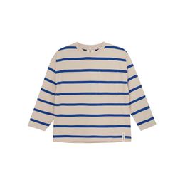 EN FANT enfant Longsleeve in Beige/ Blau - 41% | Größe 104 | Kinder-longsleeves