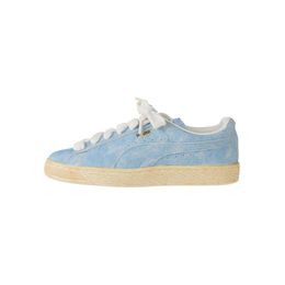 Puma Leder-Sneakers in Hellblau - 66% | Größe 36 | Damen-sneakers