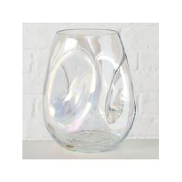 Boltze Vase ''Lojin'' in Transparent - (H)17,3 x &Oslash; 14 cm - 20% | Kerzen-vasen