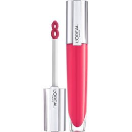 L'ORÉAL PARIS Lipgloss »Brilliant Signature Plump-in-Gloss« mit natürlichen Inhaltstoffen 408 I Accentuate Lippenpflege von L'Oréal Paris