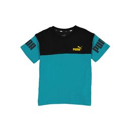 Puma Shirt in Türkis/ Schwarz - 39% | Größe 116 | Kinder-oberteile