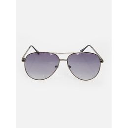 MOSS COPENHAGEN Damen-Sonnenbrille "Aviva" in Silber/ Dunkelblau - 34% | Damen-brillen