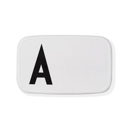 Design Letters Lunchbox in Wei&szlig;/ Schwarz - 700 ml - 14% | Aufbewahren-servieren